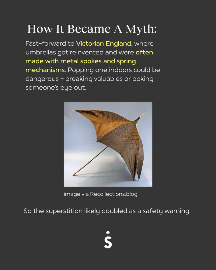 Mythbusting: Is It Really Bad Luck to Open an Umbrella Indoors? – SHED RAIN